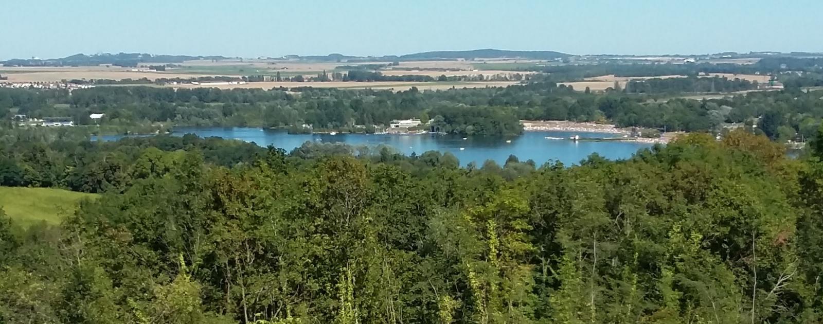 Carte de l’île de loisirs de Jablines | Carnetin